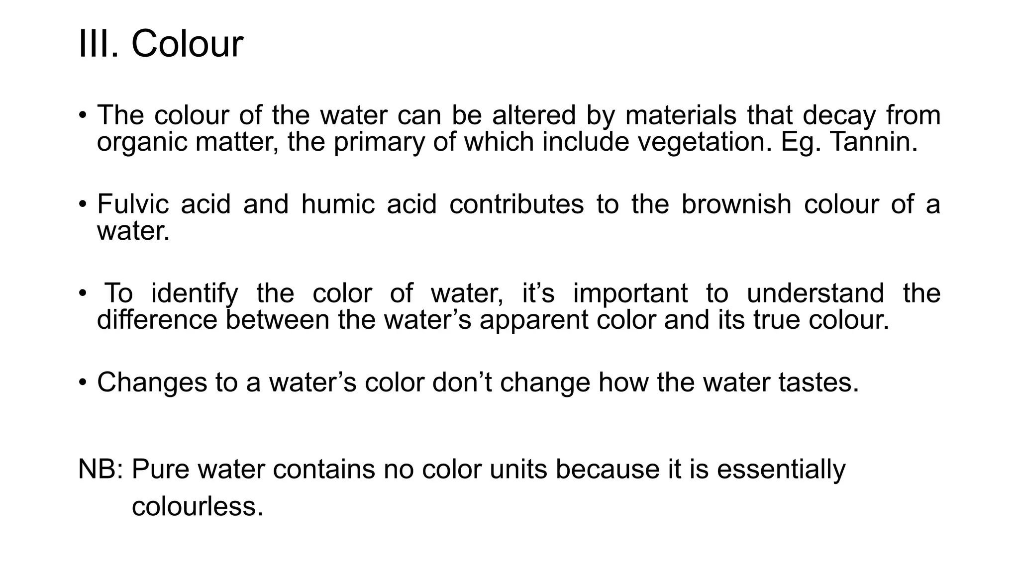 Water quality parameters | PDF
