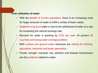 Lecture 3 0ppt Water resources | PDF