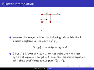 Image Processing 2 | PDF