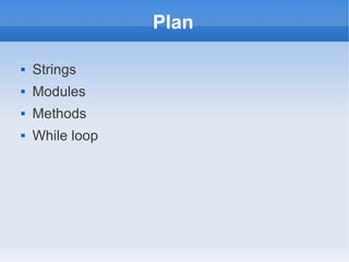 Anton Kasyanov, Introduction to Python, Lecture3 | PPT