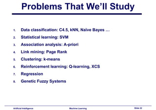 Lecture3 - Machine Learning | PDF