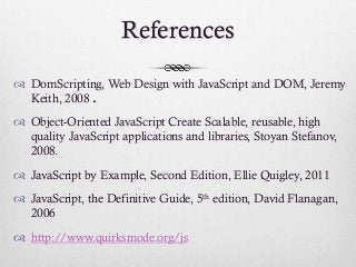 DOM and Events | PPT