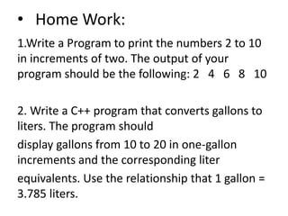 C++ Programming Club-Lecture 3 | PPT