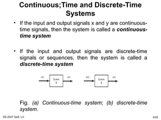 Lecture3 Signal and Systems | PPT