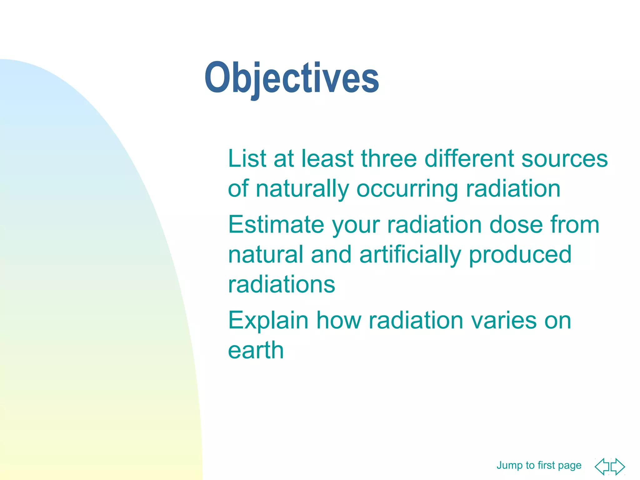 Lecture 3-Sources of Radiation | PPT