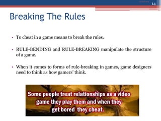Lecture 3 MMX3043 Game Design and Development | PPT