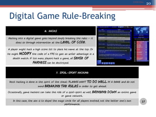 Lecture 3 MMX3043 Game Design and Development | PPT