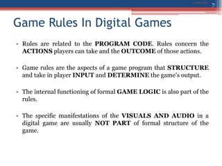 Lecture 3 MMX3043 Game Design and Development | PPT