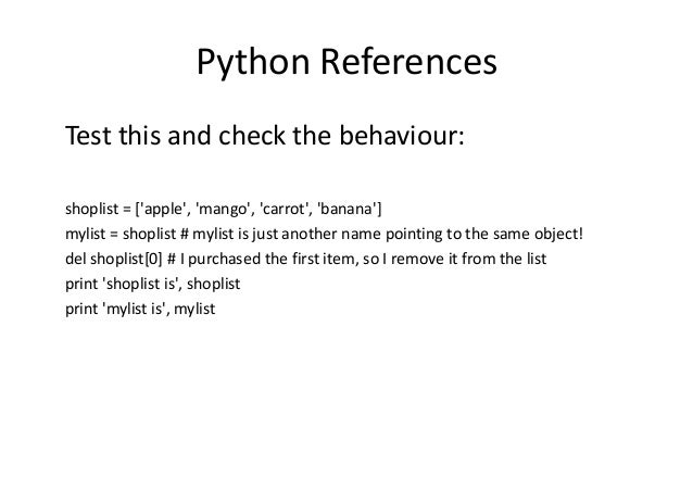 Python Lecture 3