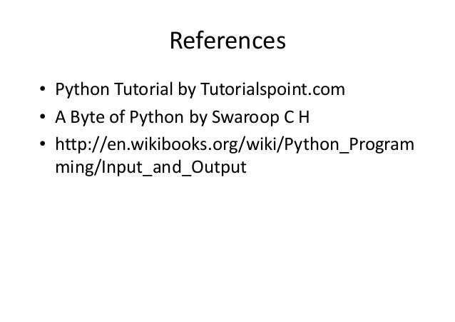 Python - Lecture 3