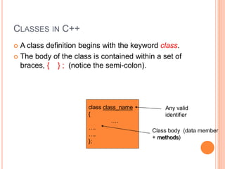 C++ And Object in lecture3 | PPT | Free Download