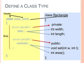 C++ And Object in lecture3 | PPT