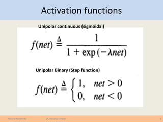 Introduction to Neural networks (under graduate course) Lecture 3 of 9 ...