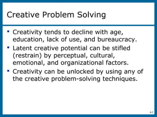 Creativity and the Business Idea | PPT