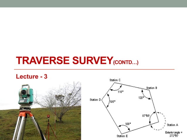 Traverse Survey Part 2/2 | PDF