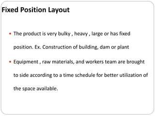 Facility Capacity & Layout Planning | PPTX