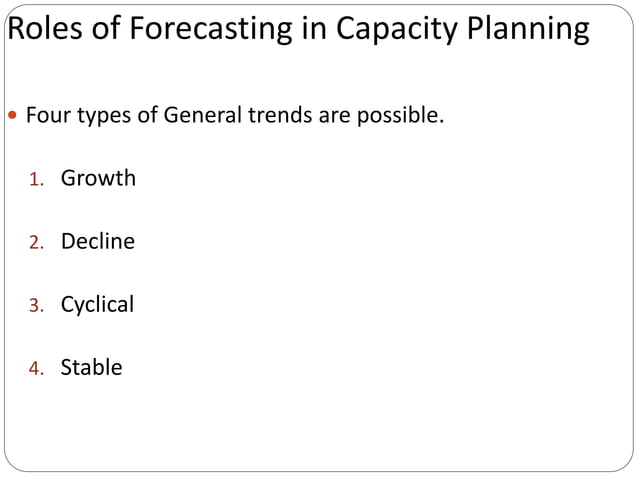 Facility Capacity & Layout Planning | PPTX