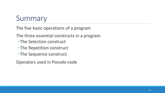Pseudocode | PPTX