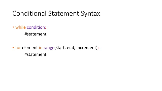 Lecture 3 1 Python Loop 1 Ewurc Ppt