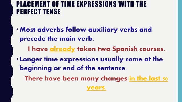 verb tenses | PPT