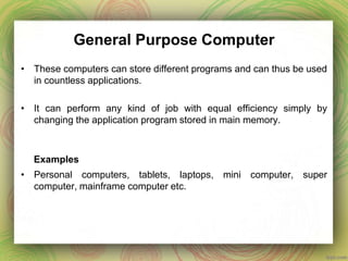 Introduction to Computers Lecture # 3 | PPTX