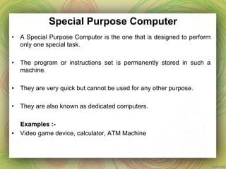 Introduction to Computers Lecture # 3 | PPTX