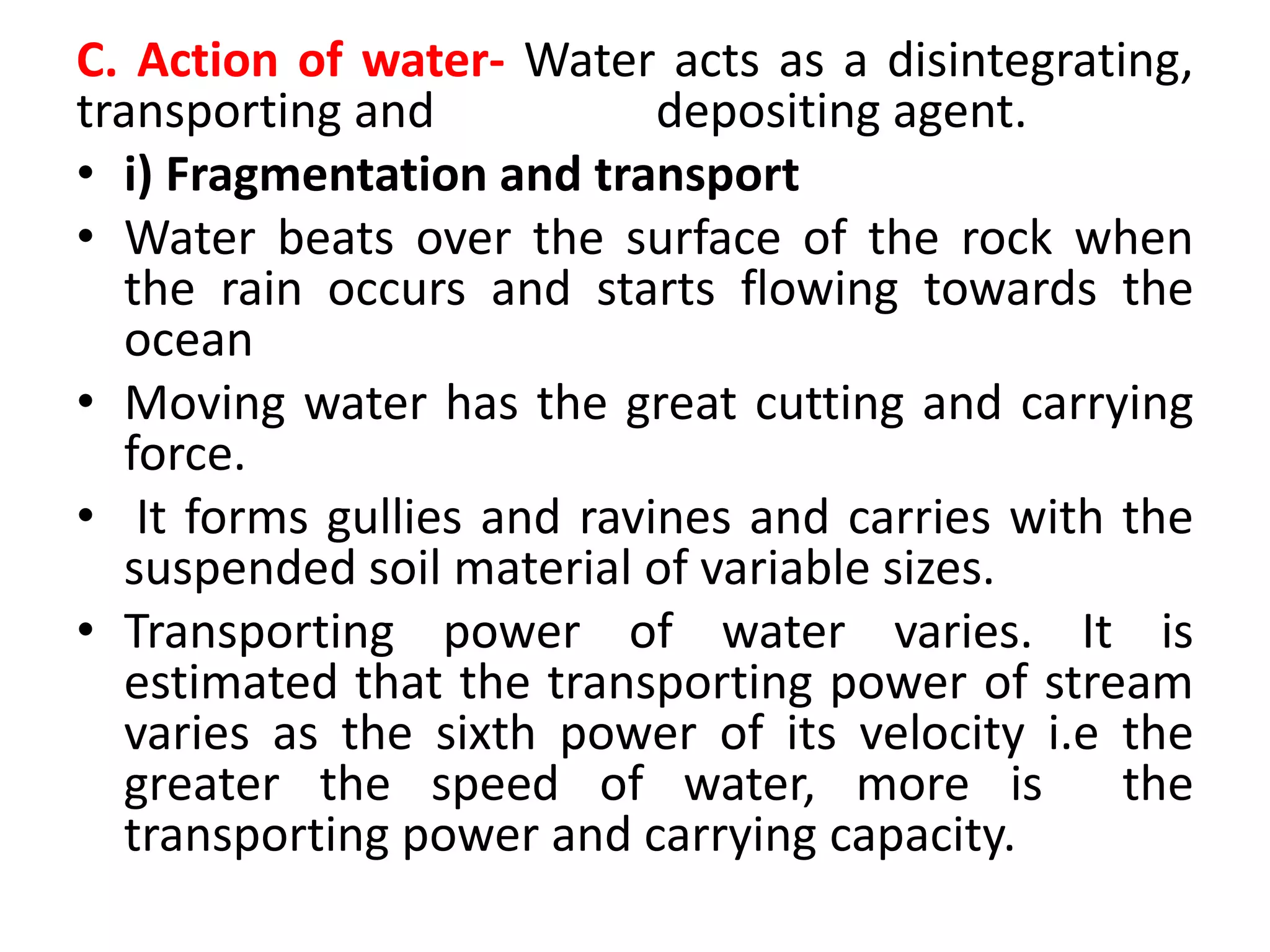 weathering of Rocks and minerals | PPTX