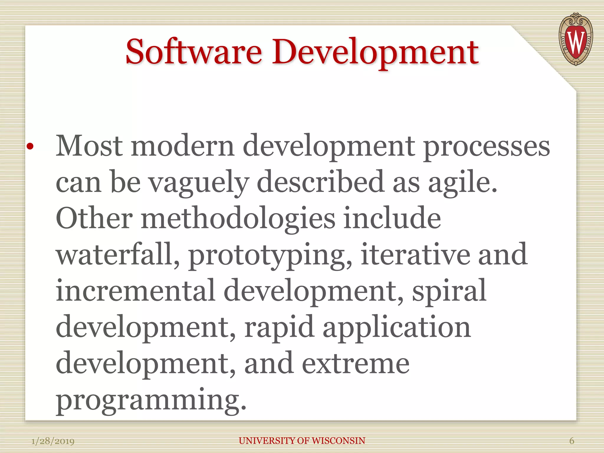 Software Development Methodologies | PPTX