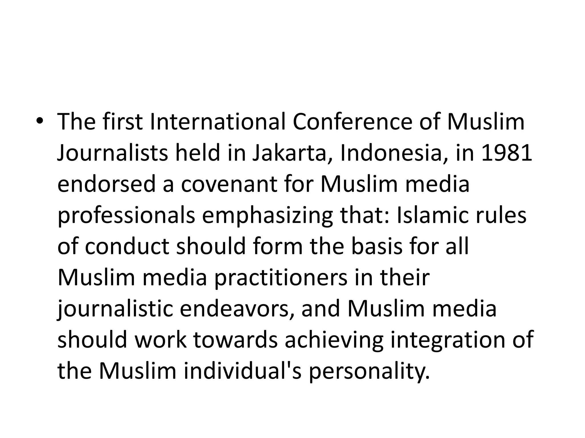 Islamic Code of Ethics | PPTX