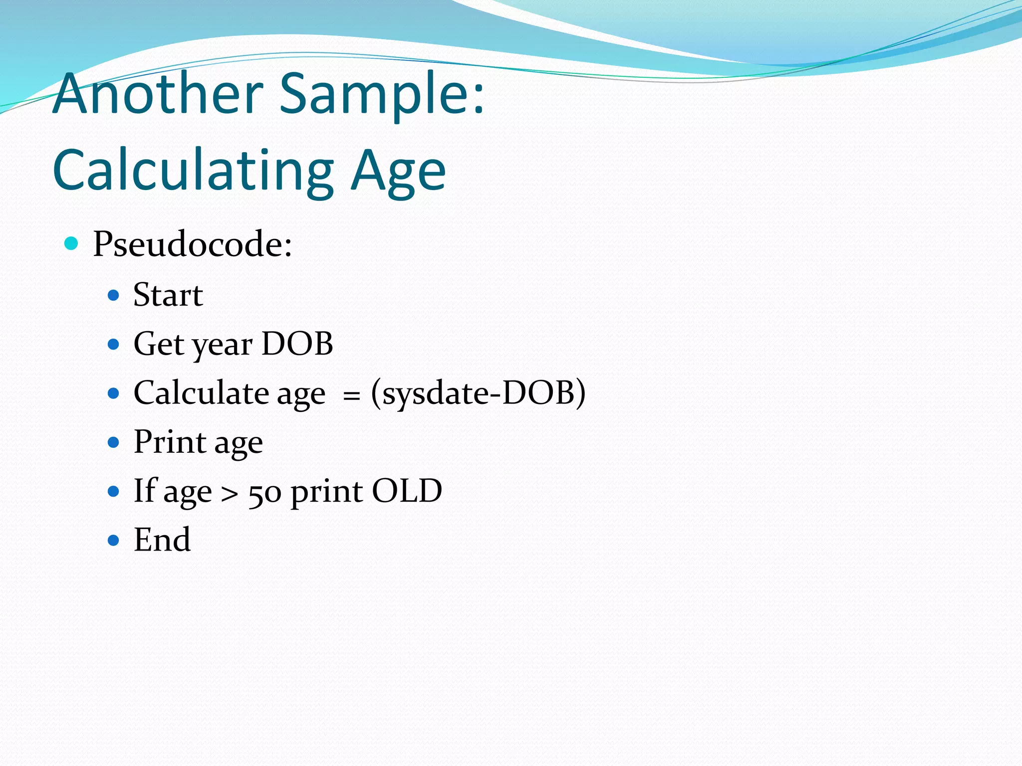 Pseudocode And Flowchart Pptx Programming Languages Computing 5924