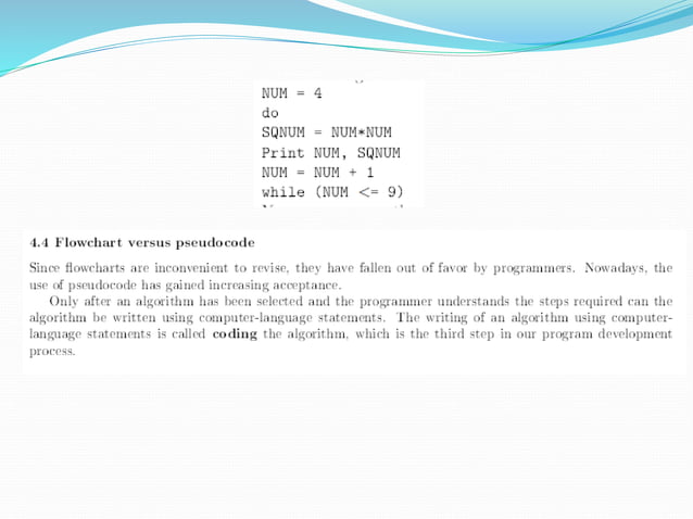 pseudocode and Flowchart | PPTX | Programming Languages | Computing