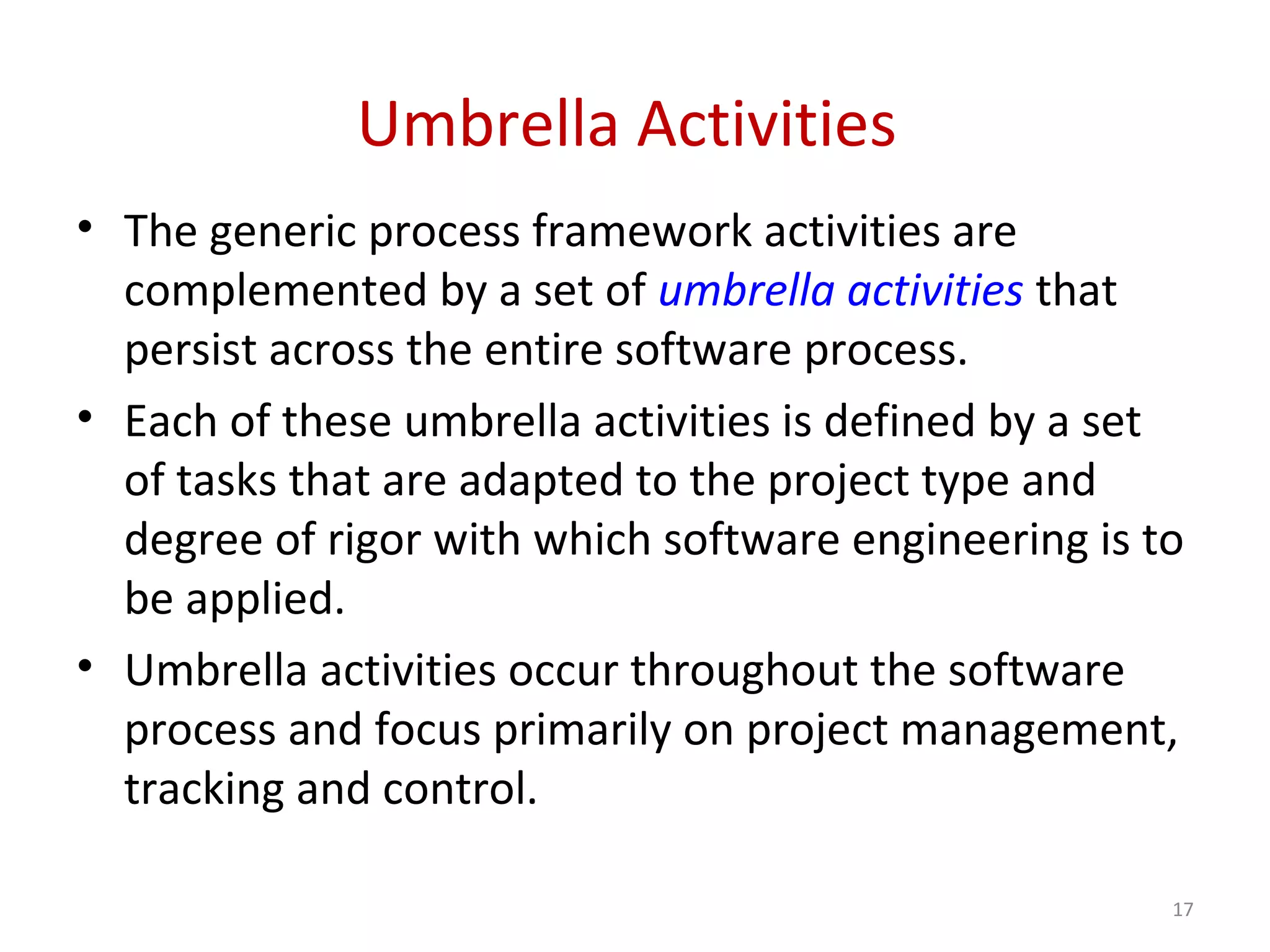 Software Engineering (Software Process: A Generic View) | PPT