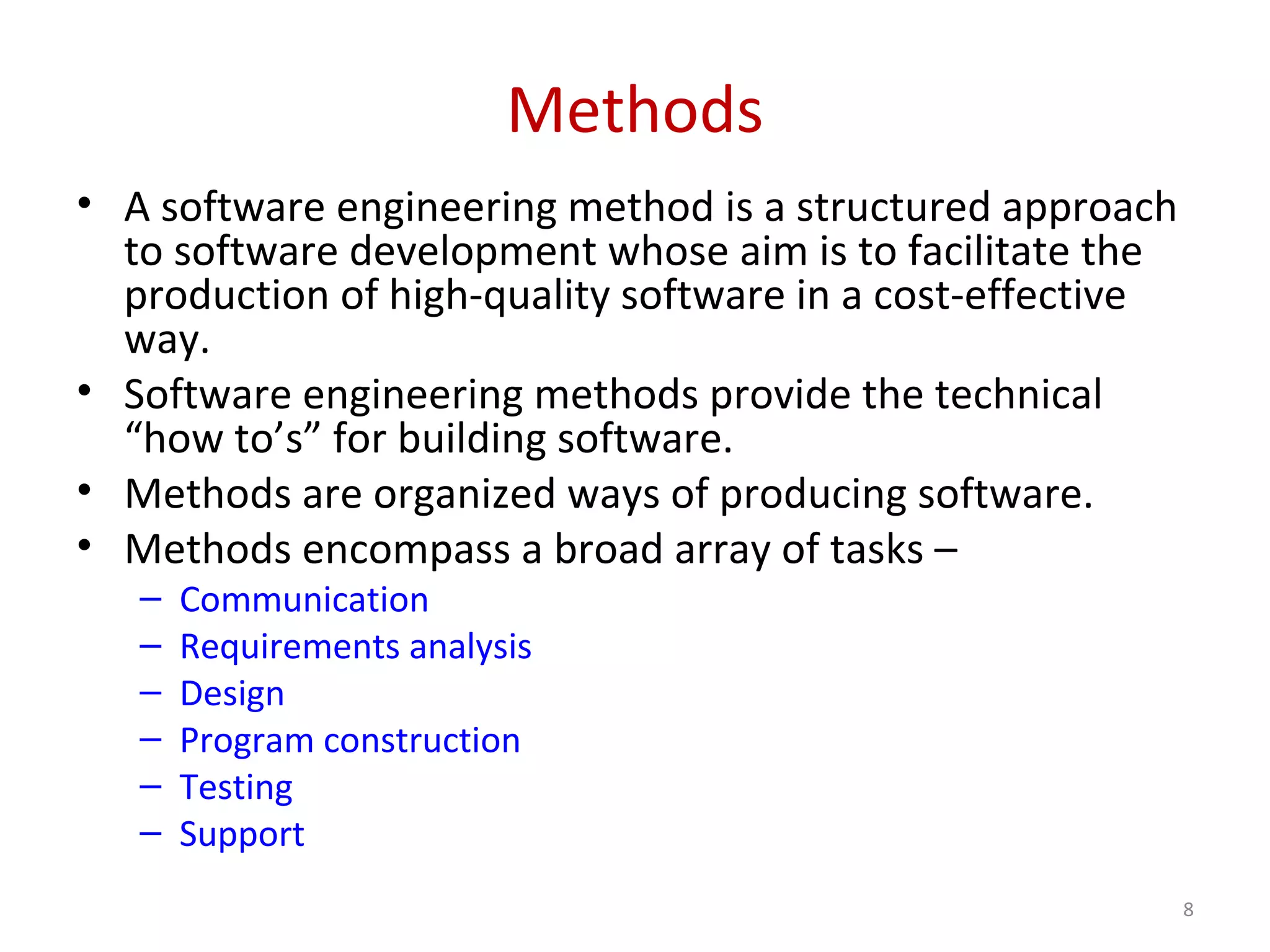 Software Engineering (Software Process: A Generic View) | PPT