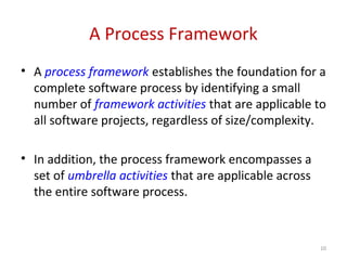 Software Engineering (Software Process: A Generic View) | PPT