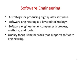 Software Engineering (Software Process: A Generic View) | PPT