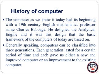 History of computer | PPTX