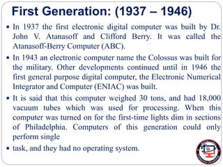 History of computer | PPTX