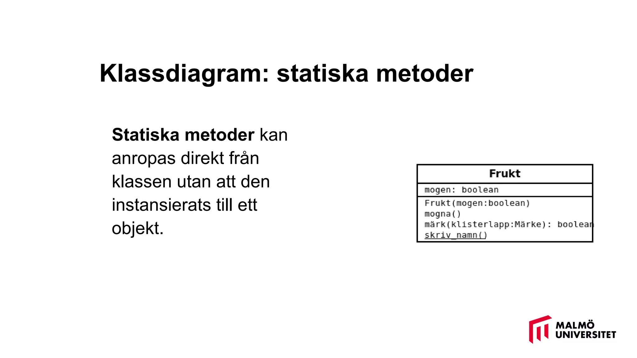 Introduktion till UML, OOAD & OOP, del 2 | PDF