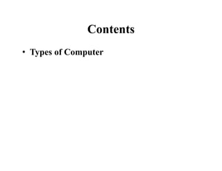 Types of Computer | PPT