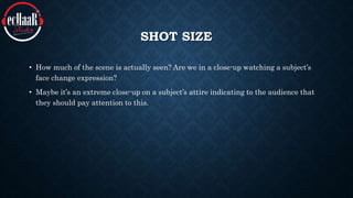 Cinematography | Film Production | PPTX