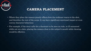 Cinematography | Film Production | PPTX