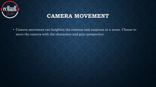 Cinematography | Film Production | PPTX