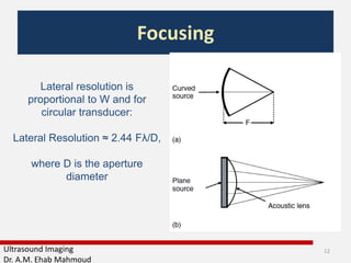 Medical Equipment Ultrasound Lecture 3 | PPT