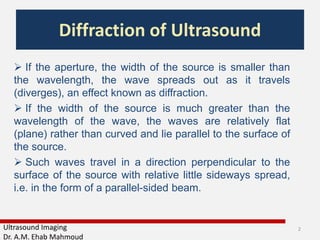 Medical Equipment Ultrasound Lecture 3 | PPT