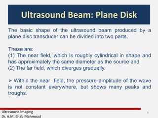 Medical Equipment Ultrasound Lecture 3 | PPT