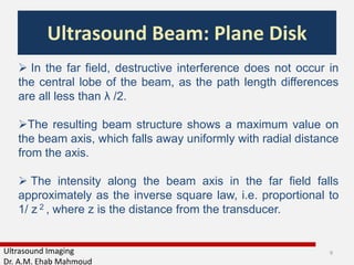 Medical Equipment Ultrasound Lecture 3 | PDF
