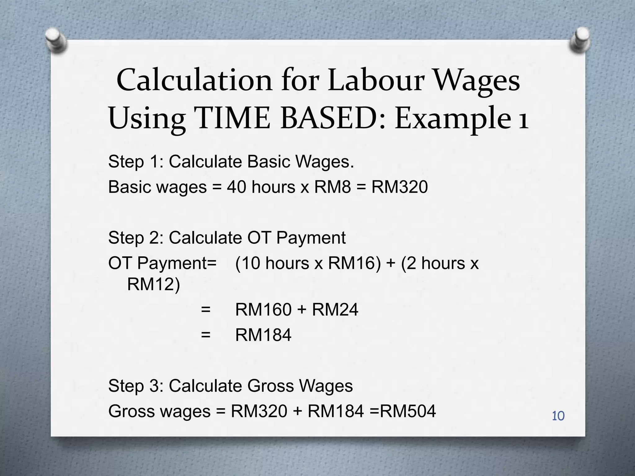ACC 116 LABOUR COSTING | PPT