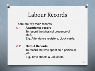 ACC 116 LABOUR COSTING | PPT