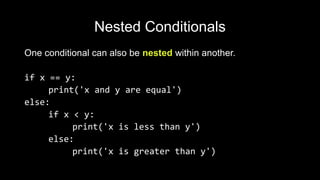 Python Lecture 3 | PPT