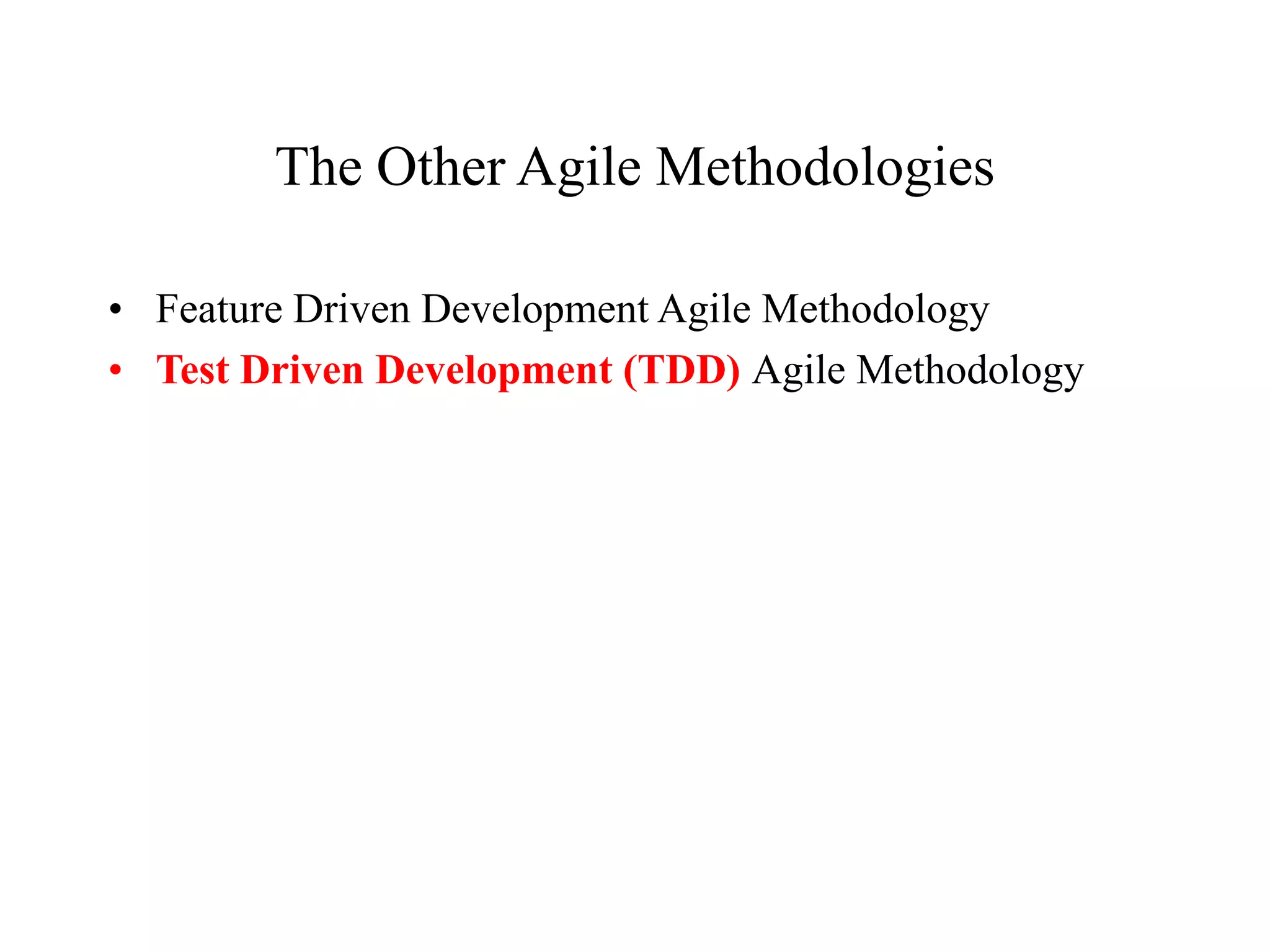 Agile Methodology | PDF